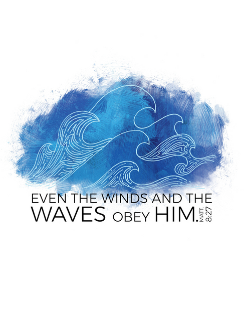 Wind and Waves Matthew 8:27 Bible Study – His Kids Company