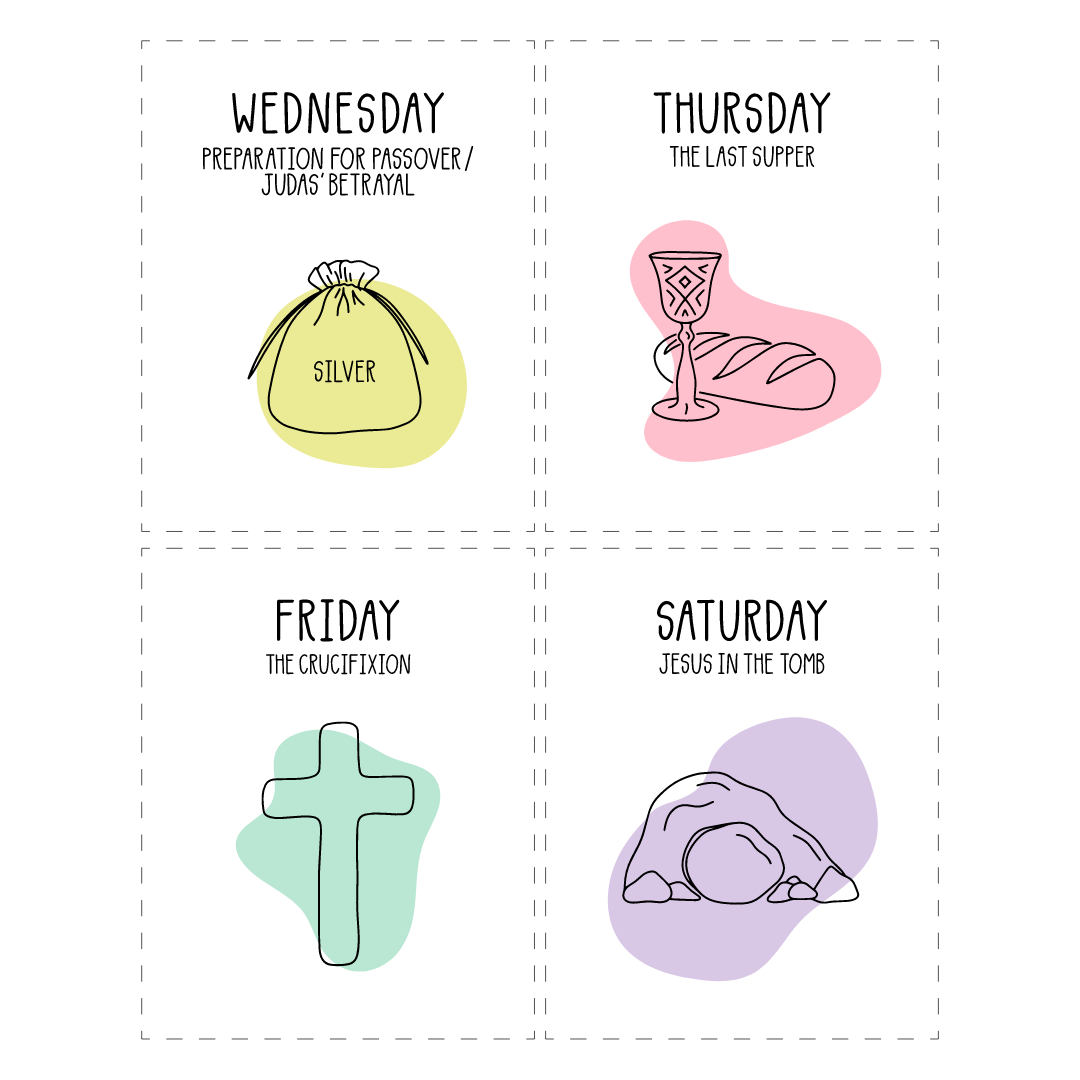 Digital Holy Week Cards – His Kids Company