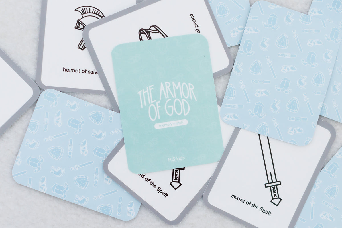 Armor of God Matching Card Game – His Kids Company