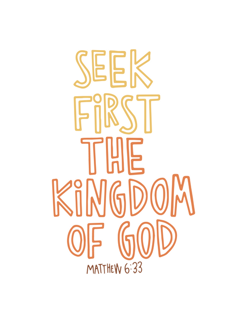 Free Matthew 6:33 Bible Study – His Kids Company